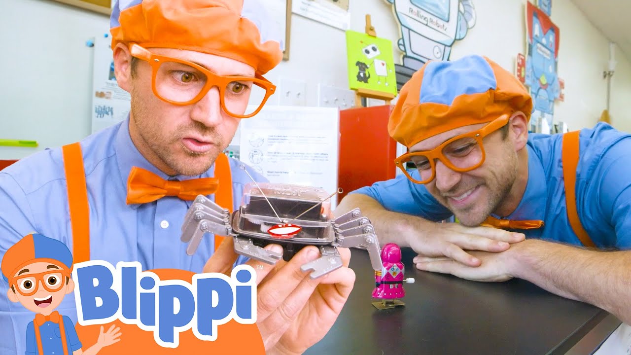 Rollende Roboter 🤖 | Blippi Deutsch - | Abenteuer und Videos für Kinder ...