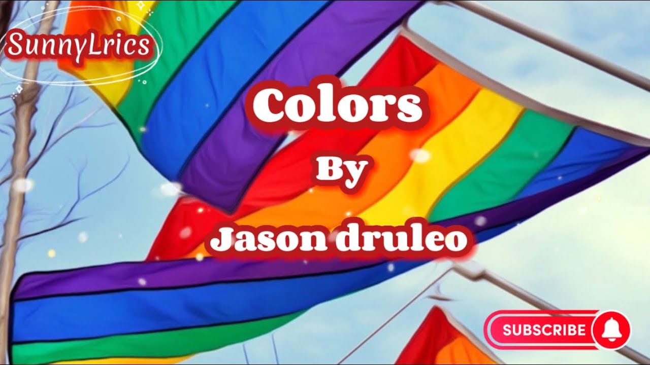 Colors - Jason Druleo (lyrics video) - YouTube