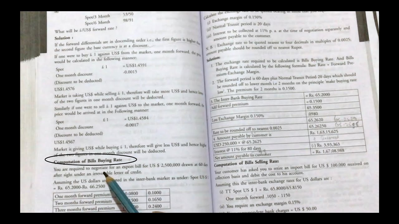 Bill Negotiation example IIBF -DTIRM DIPLOMA IN TREASURY INVESTMENT ...