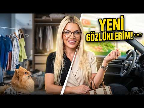 Bu Kombini Beğendiniz mi? Sabah Rutini ve Yeni Gözlüklerim!👓