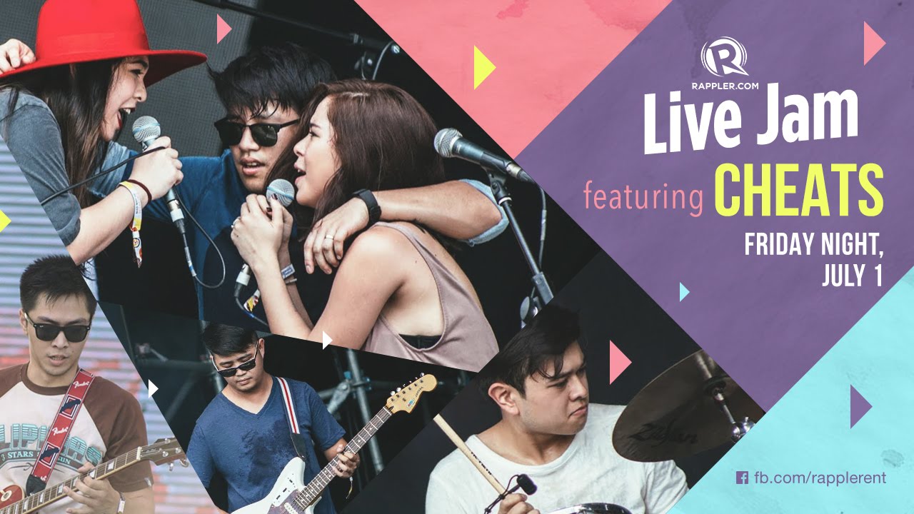 Rappler Live Jam: Cheats - YouTube
