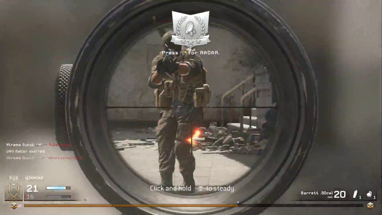 My First Live CoD4 commentary - YouTube