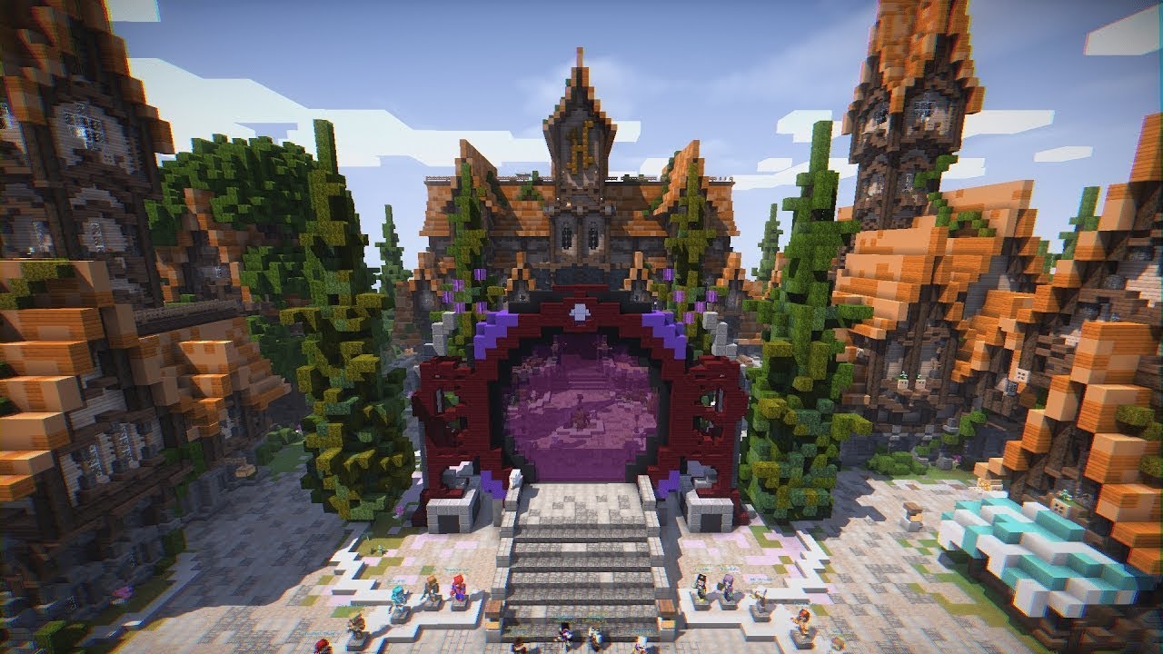 Minecraft Bedrock Edition Hypixel Lobby (LİNK İN DESCRİPTİON) - YouTube