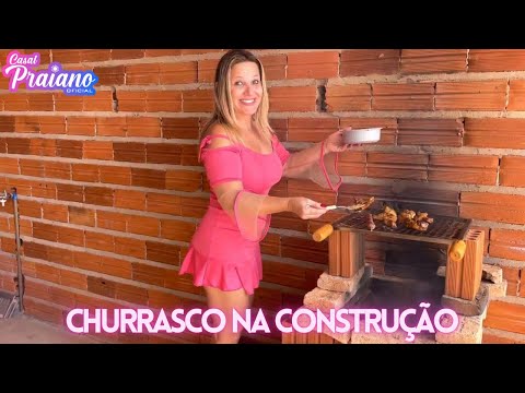 Churrasco na construção