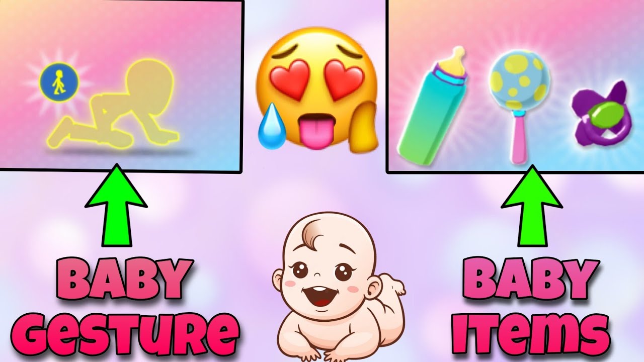 baby gestures and baby items are coming in pk xd! - YouTube