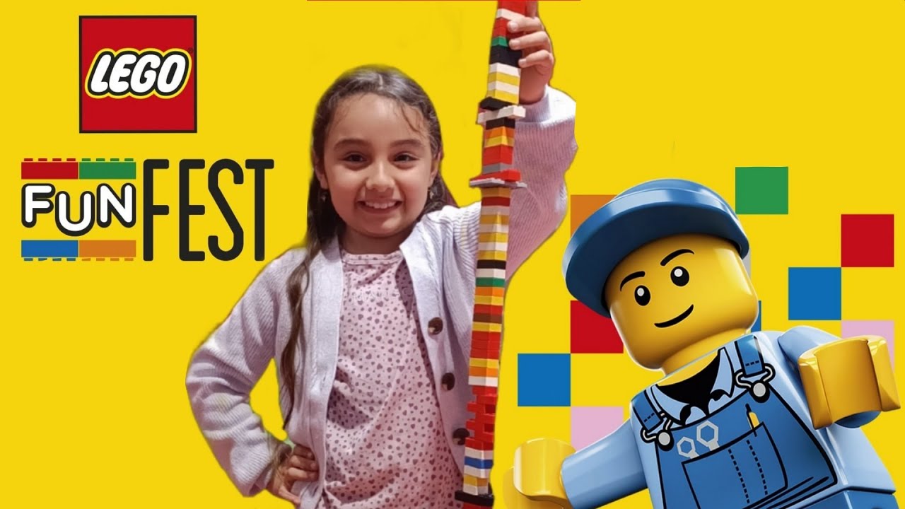 VISITANDO LEGO FUN FEST 🎟️🟡| LEGO FUN FEST 2023 | EL MUNDO DE MARTINA # ...