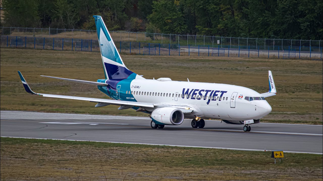 Busy Day at Kelowna International Airport - Lots of Great Arrivals and ...