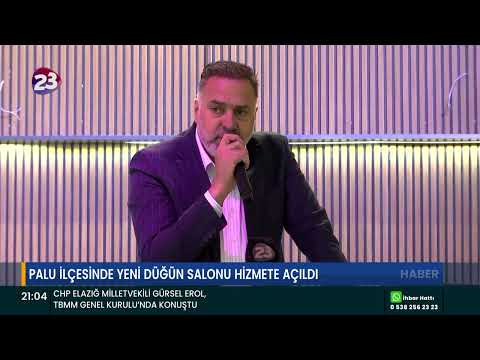 PALU İLÇESİNDE YENİ DÜĞÜN SALONU HİZMETE AÇILDI