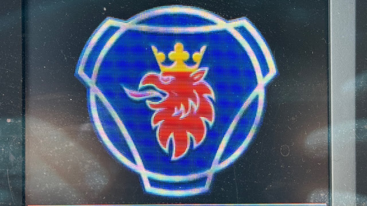 How to find the Scania dashboard logo - YouTube