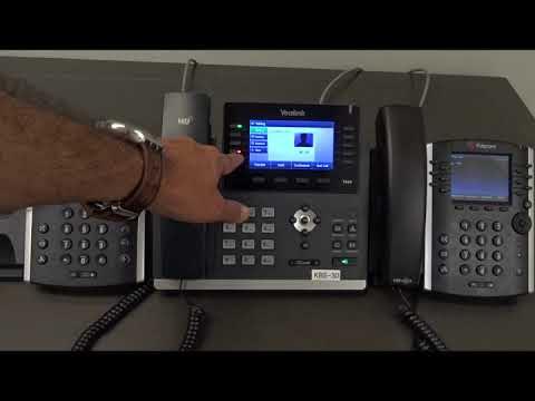 Yealink Speed Dial Busy Lamp Field (BLF) - YouTube