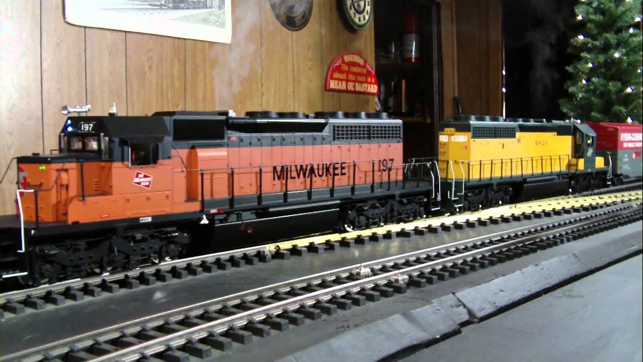 USA Trains SD40-2 X 2 = One Great Lashup!! Converted To MTH DCS PS2 ...