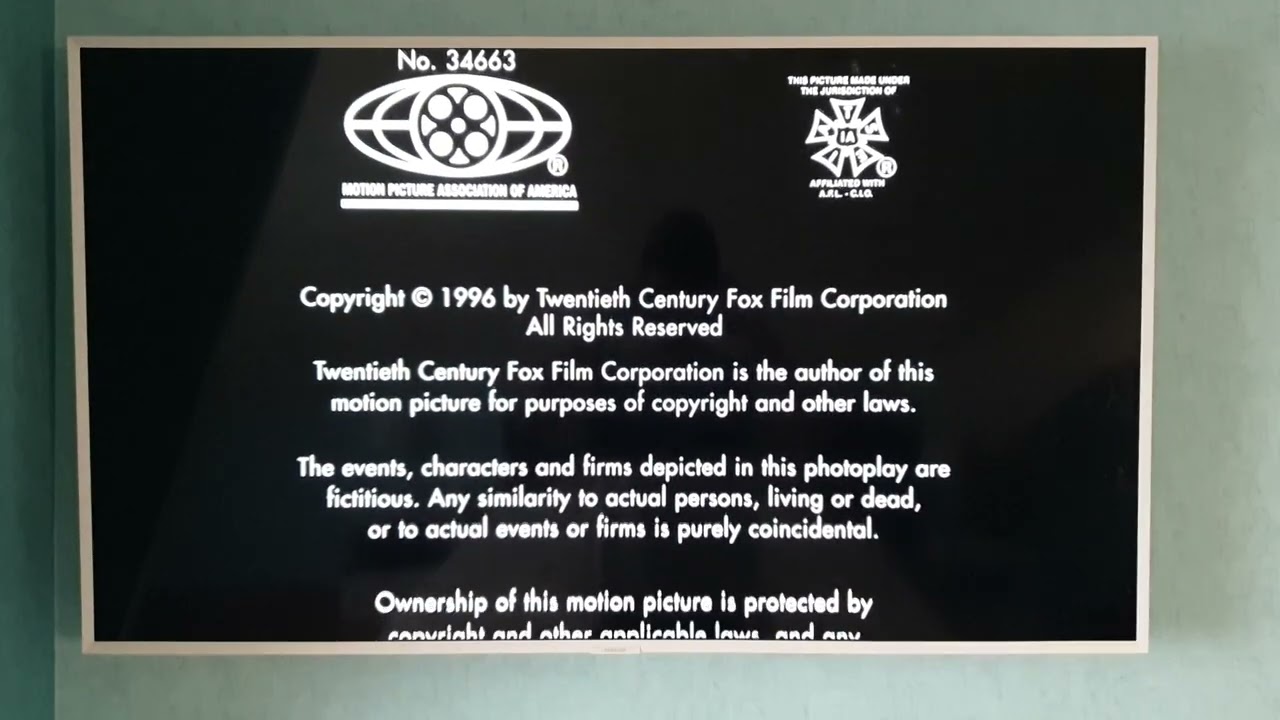 Produced and Released By Twentieth Century Fox (1996) - YouTube
