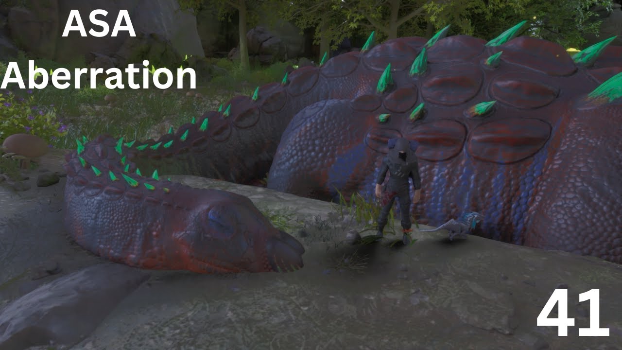 Un Diamantinasaurus Para Medical Brews | 4K Aberration Ark Survival ...