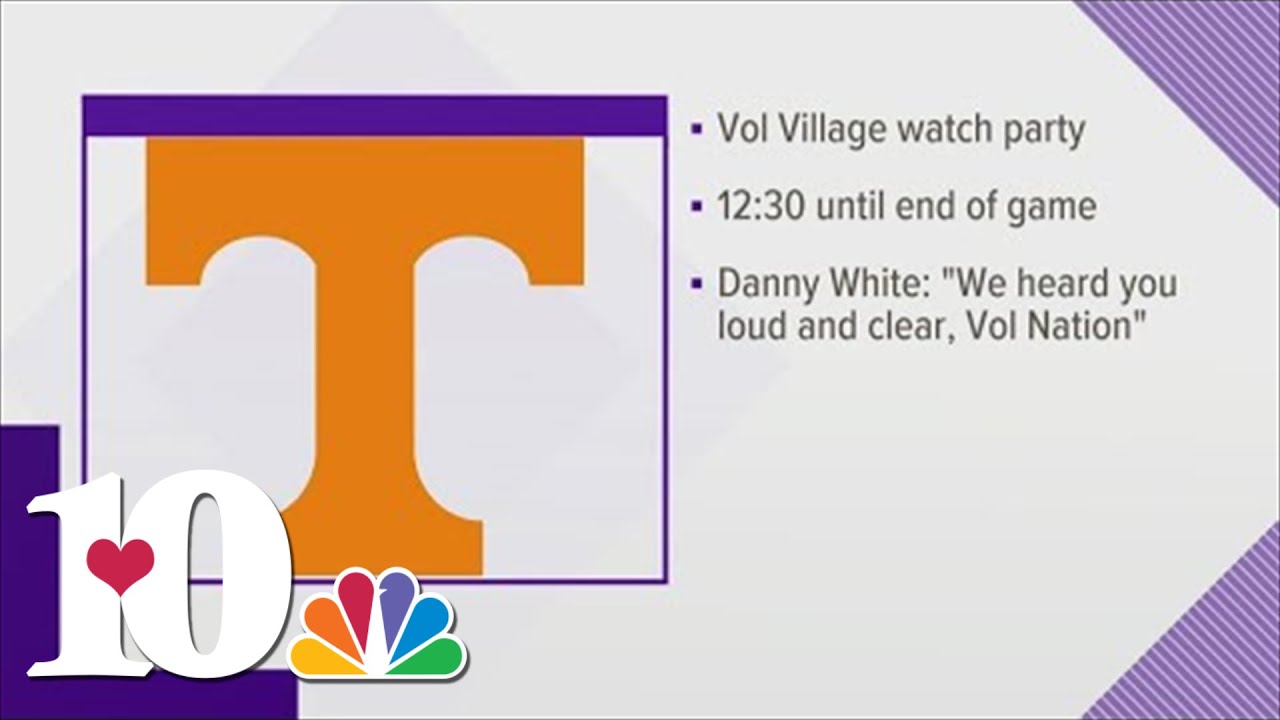 UT hosts Florida game watch party this weekend - YouTube