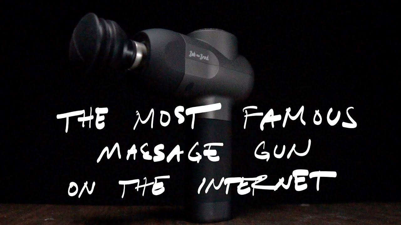The Most Famous Massage Gun on the Internet (in their opinion) - Bob ...