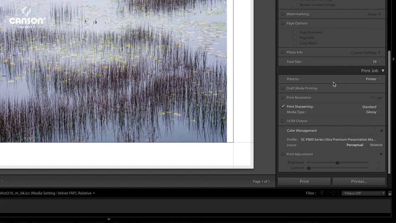 Lightroom Print Module by Robert Rodriguez Jr - YouTube