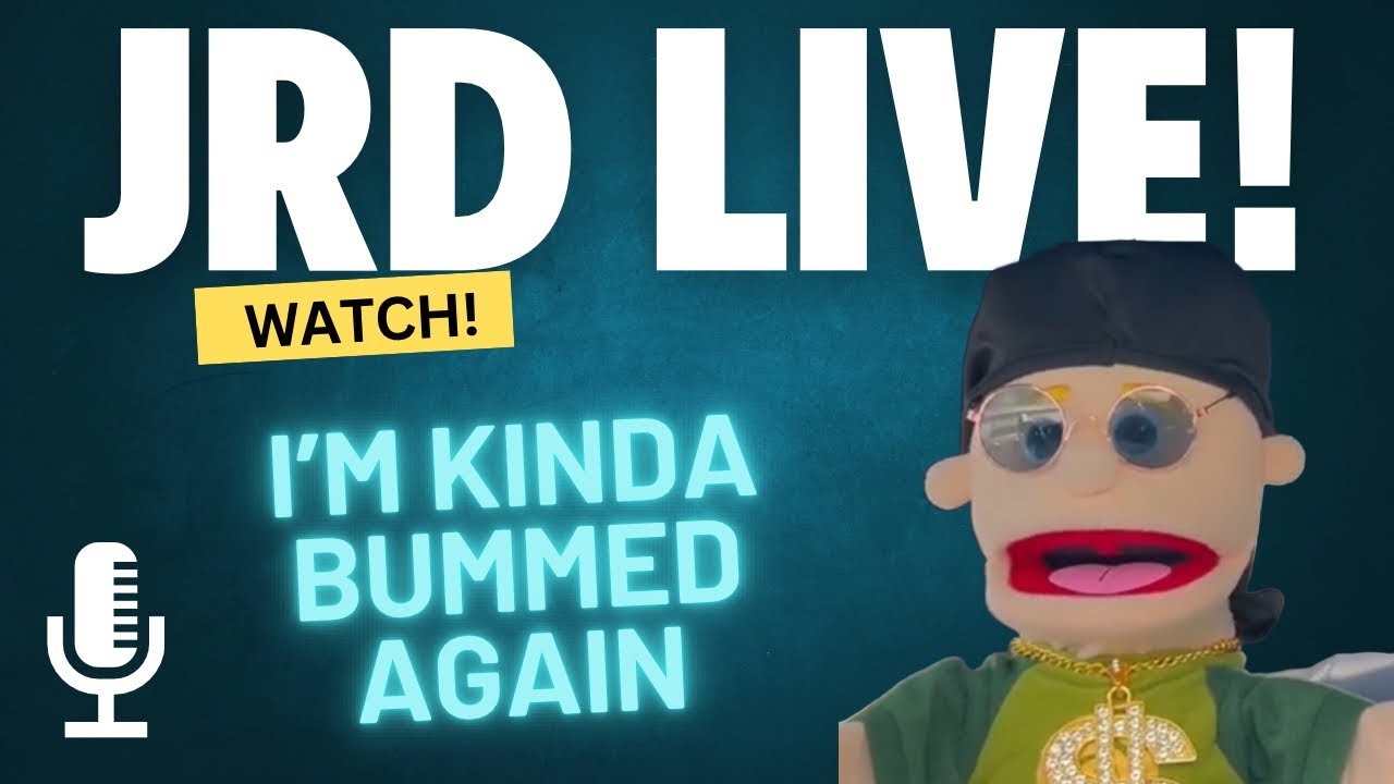 JRD LIVE | I’m Kinda Bummed Again - YouTube