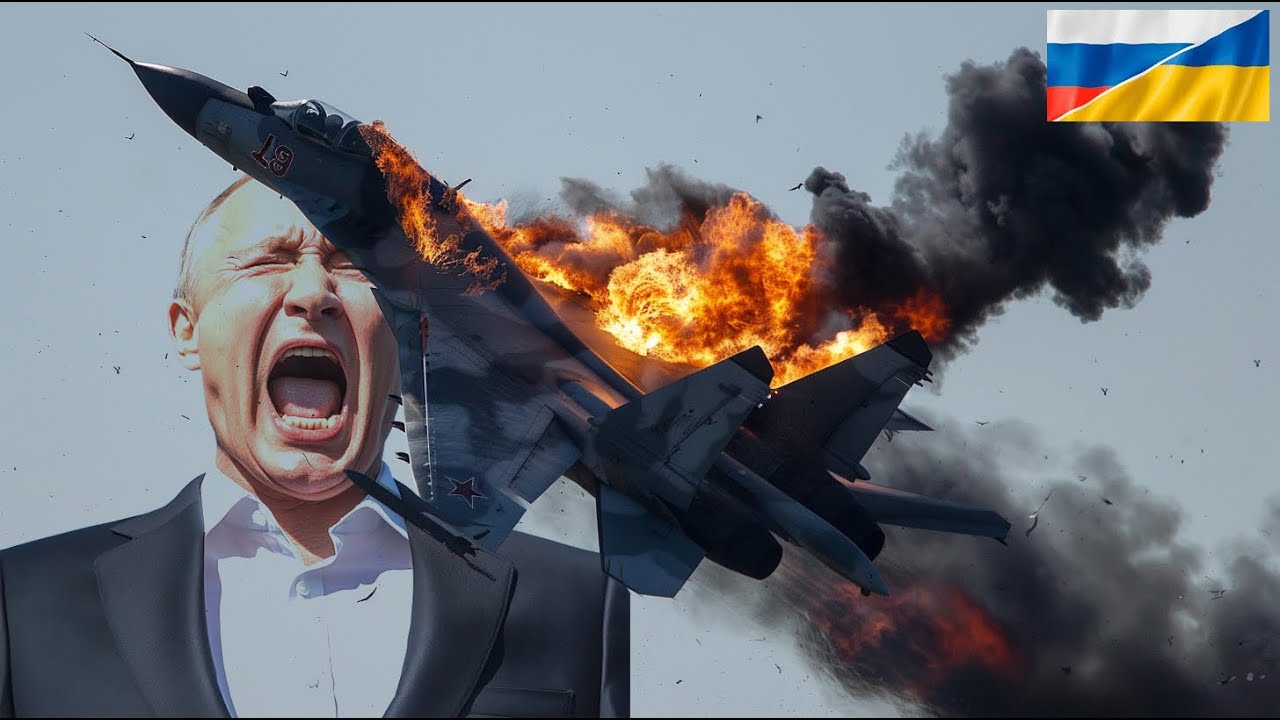 35 MINUTES AGO! The king of the air SU-57 crashed in the air and killed ...