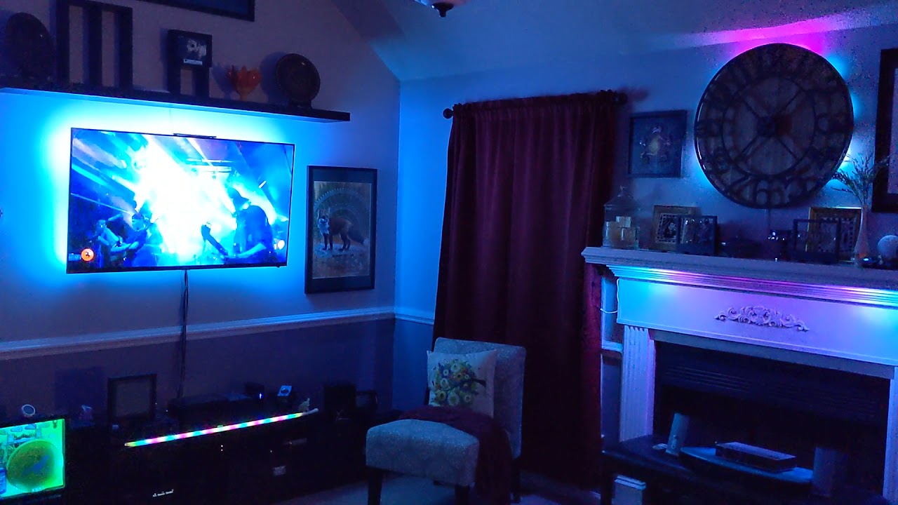 Living Room - LEDfx Demo - Big Something - YouTube