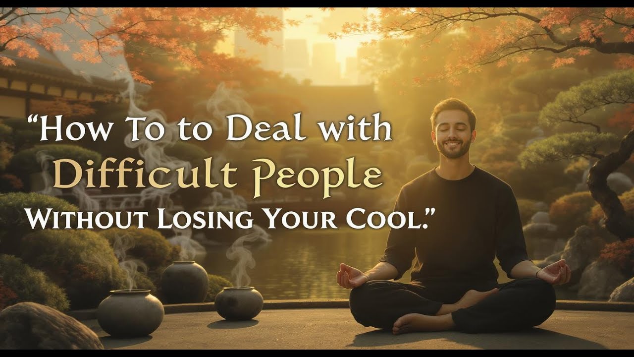 How to Deal with Difficult People Without Losing Your Cool - YouTube
