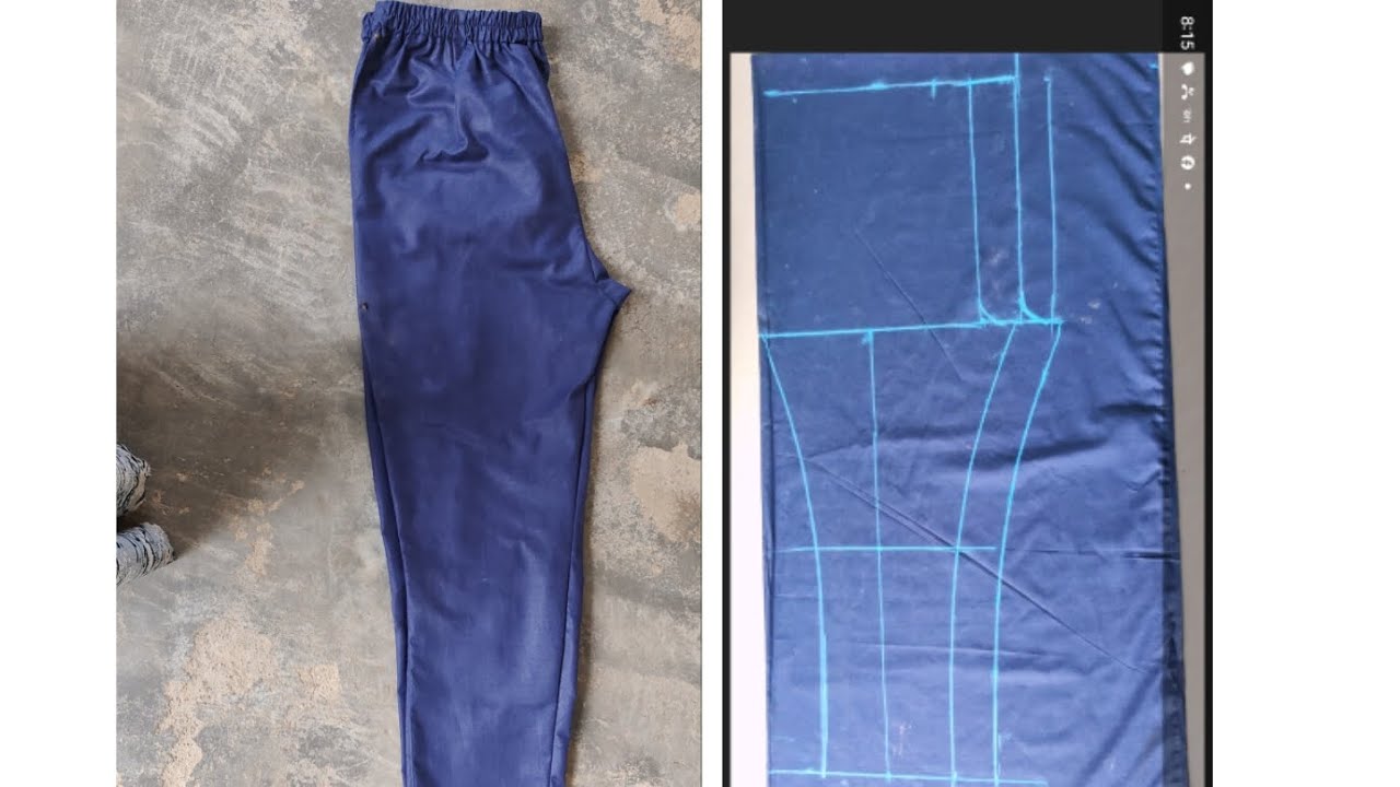 Ladies pant cutting And Stitching Tutorial/Ladies pant easy trick ...