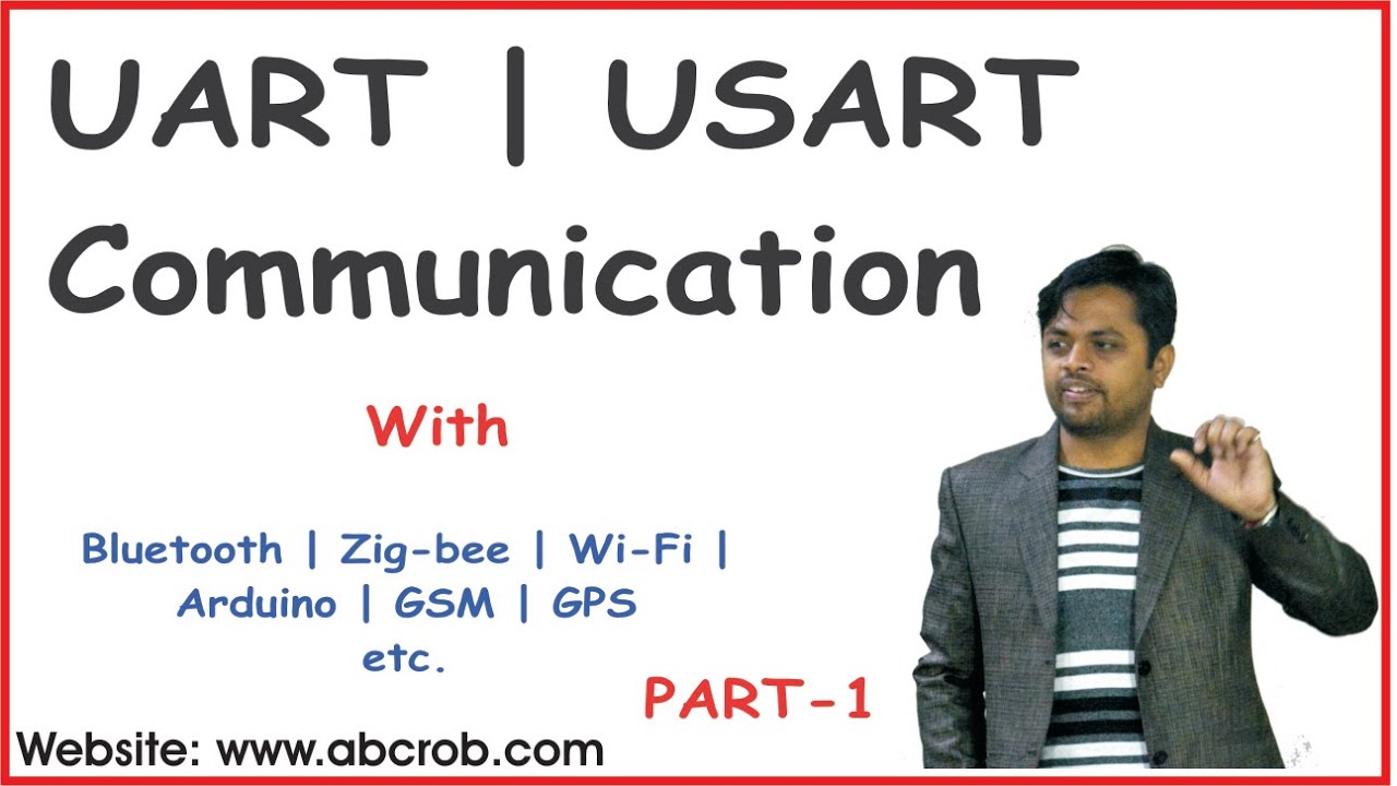 Uart Serial Communication Using Atmega16 Uart Protocol Usart