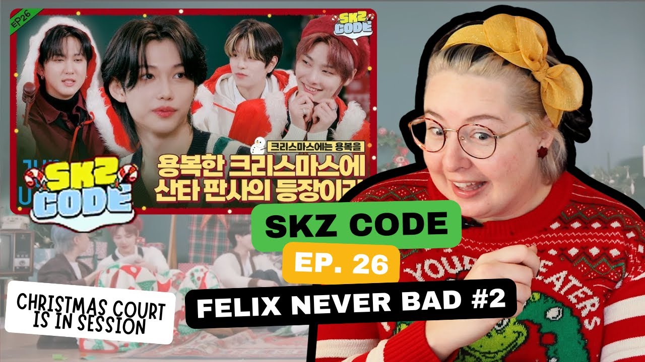 CHRISTMAS SKZ!? - SKZ CODE Ep. 26 (Felix Never Bad #2) 🎄 - YouTube