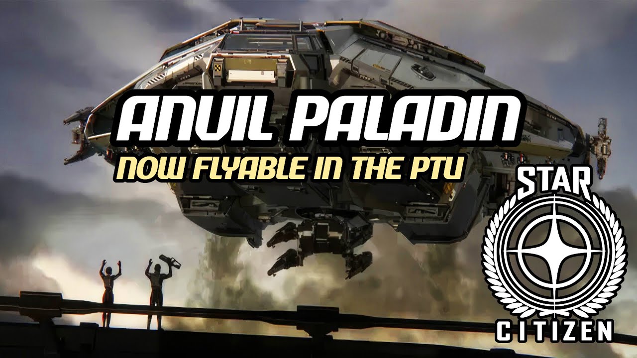ANVIL PALADIN FIRST LOOK/SHIP TOUR - YouTube
