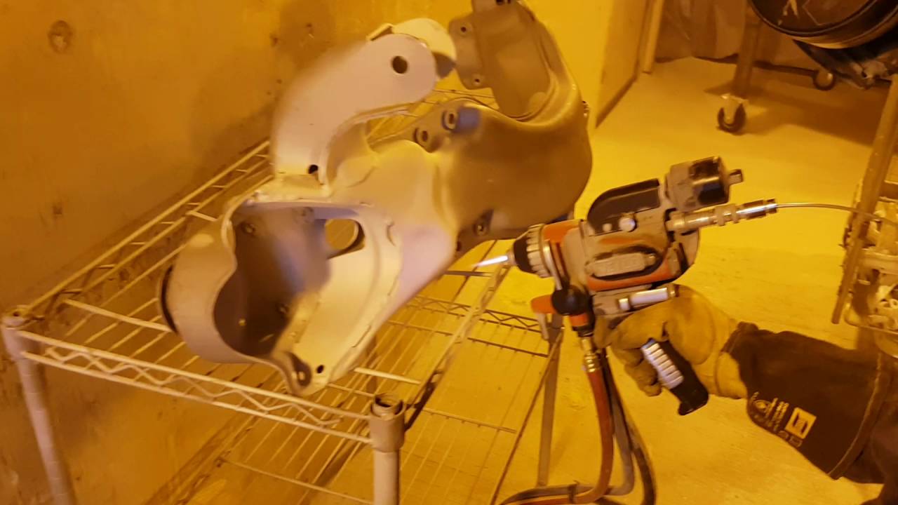 Thermal Zinc Spraying at Retropower - YouTube