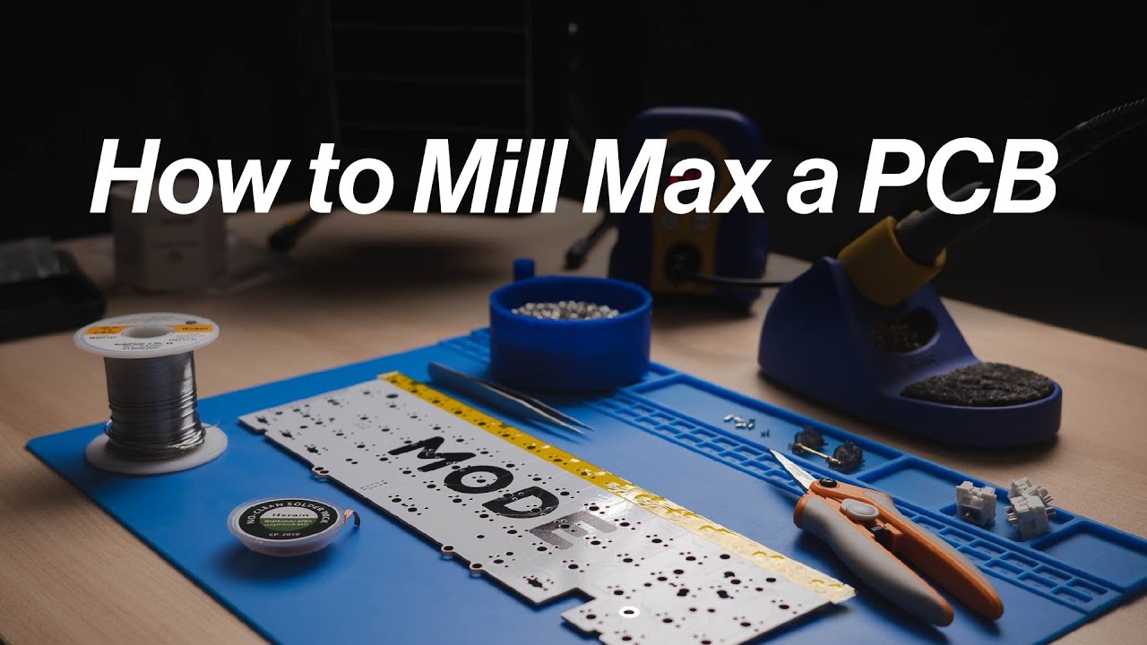 Turn Your Keyboard into a Hotswap! - How to Mill Max a PCB - YouTube