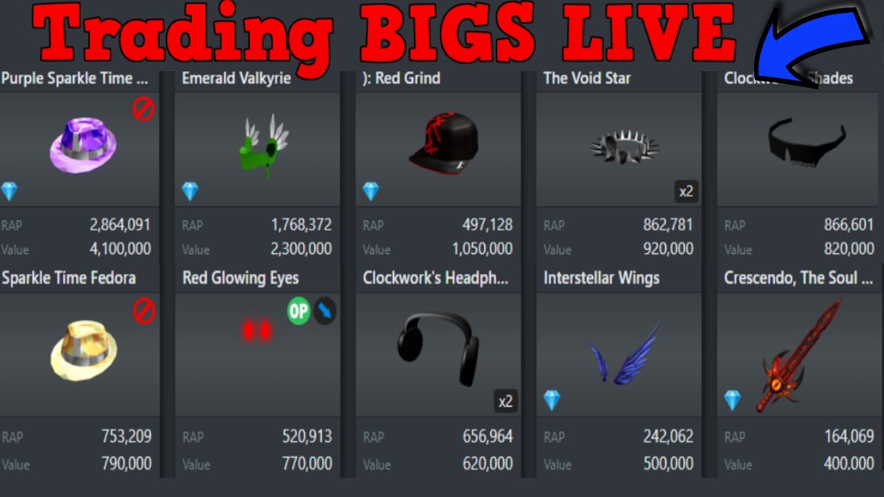 HITTING 20 MILLION VALUE....(Trading BIG ITEMS!) - YouTube