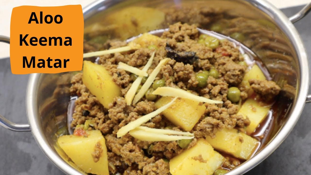 Best Keema Recipe Pakistani - Aloo Keema Matar Recipe - Dhaba Style ...