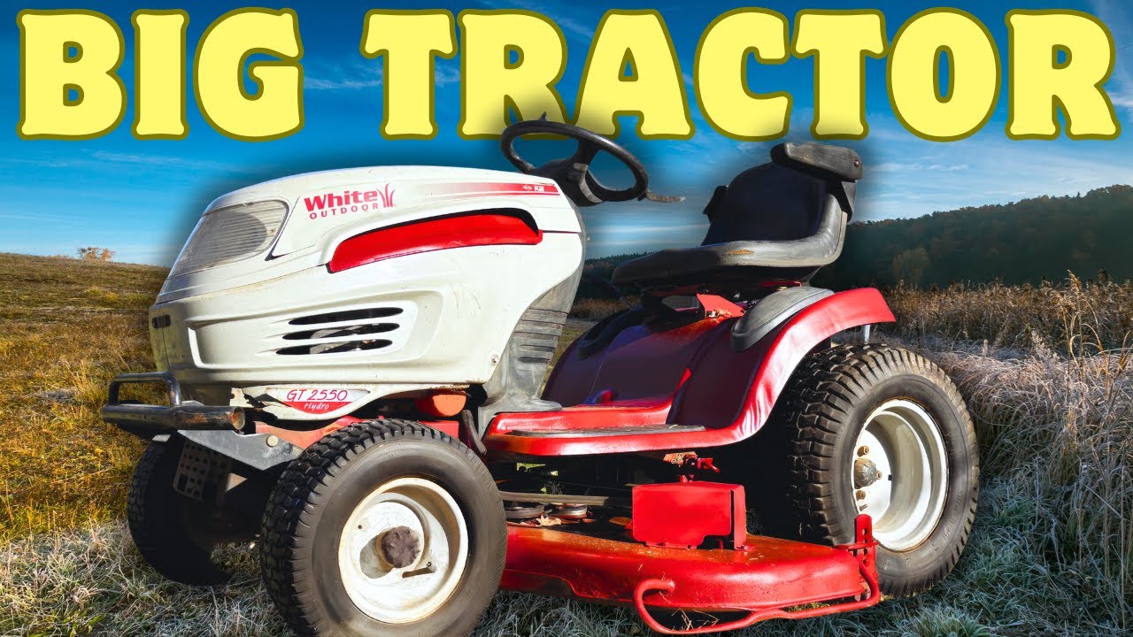 Too BIG for my trailer: Repairing a MTD White Outdoor GT2550 Garden ...