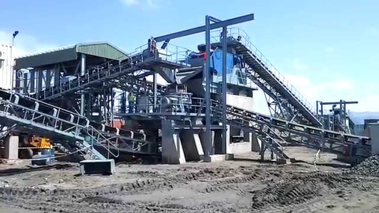 Dynamic Machinery Gyro crusher, vibrating screen and various conveyors ...