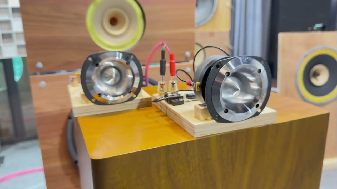 Loa tép Dayton Audio ST603-4 bổ sung dải siêu tép cho toàn dải Lii Song F-6. - YouTube