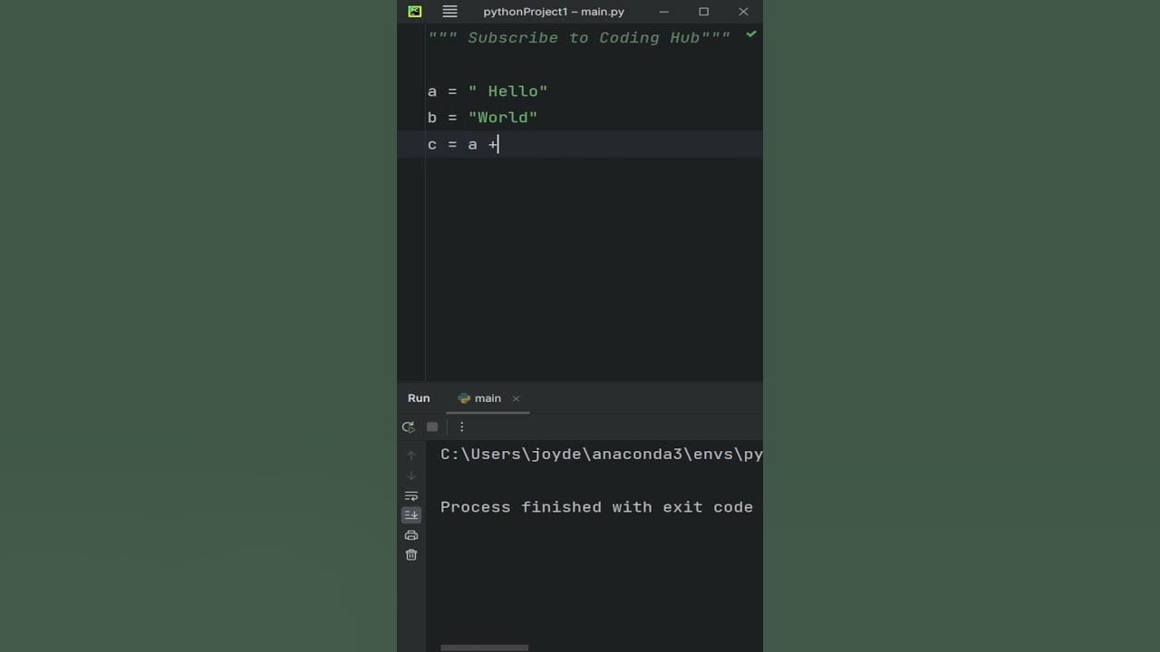 5 String Concatenation In Python Python Coding Datascience Machinelearning Shorts Basics