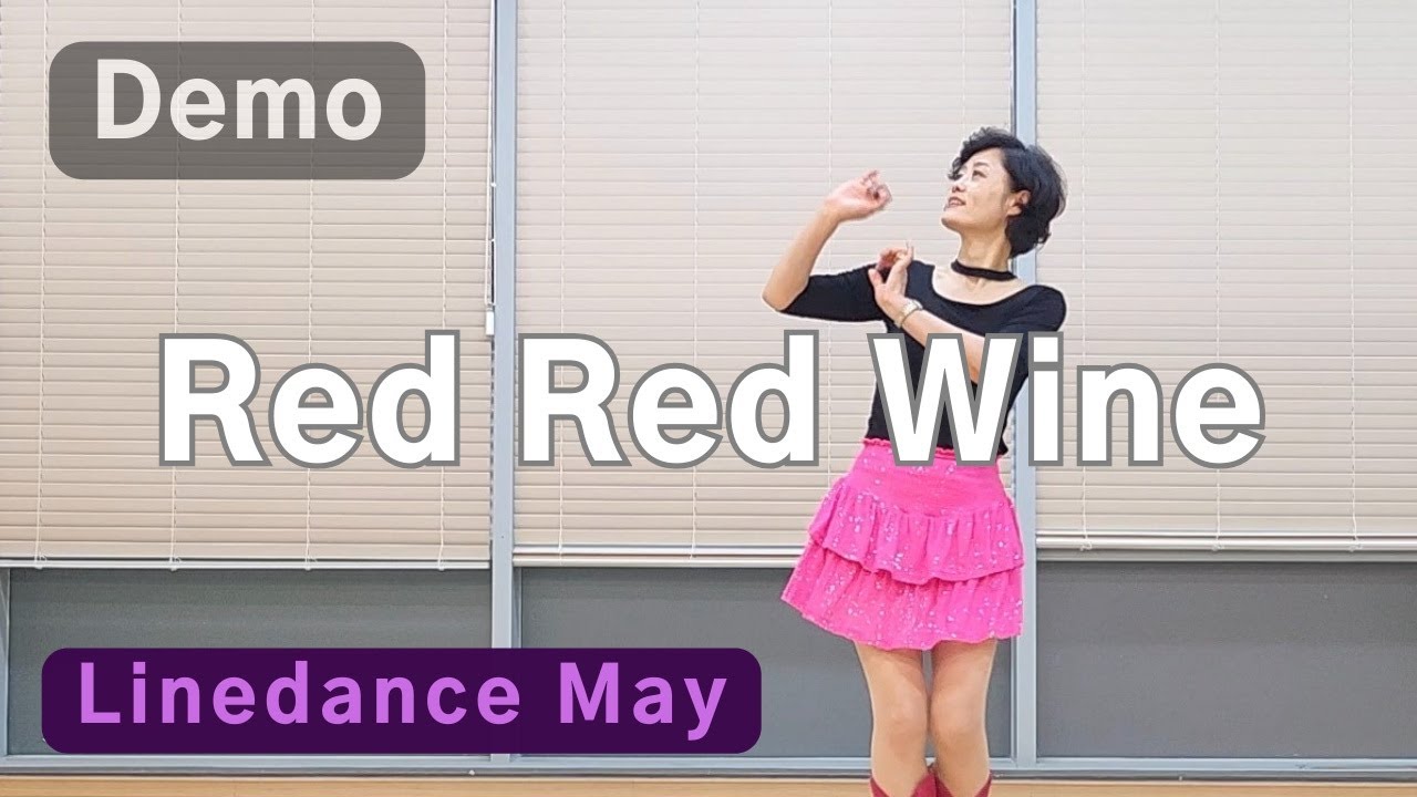 Red Red Wine Line Dance (Beginner) - Demo - YouTube