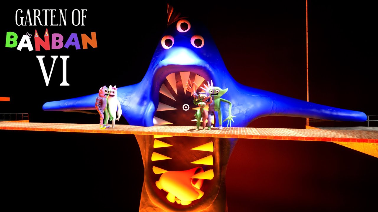 Garten Of Banban 6 NabNab Giant Devil Horror Full Game Play Teaser ...
