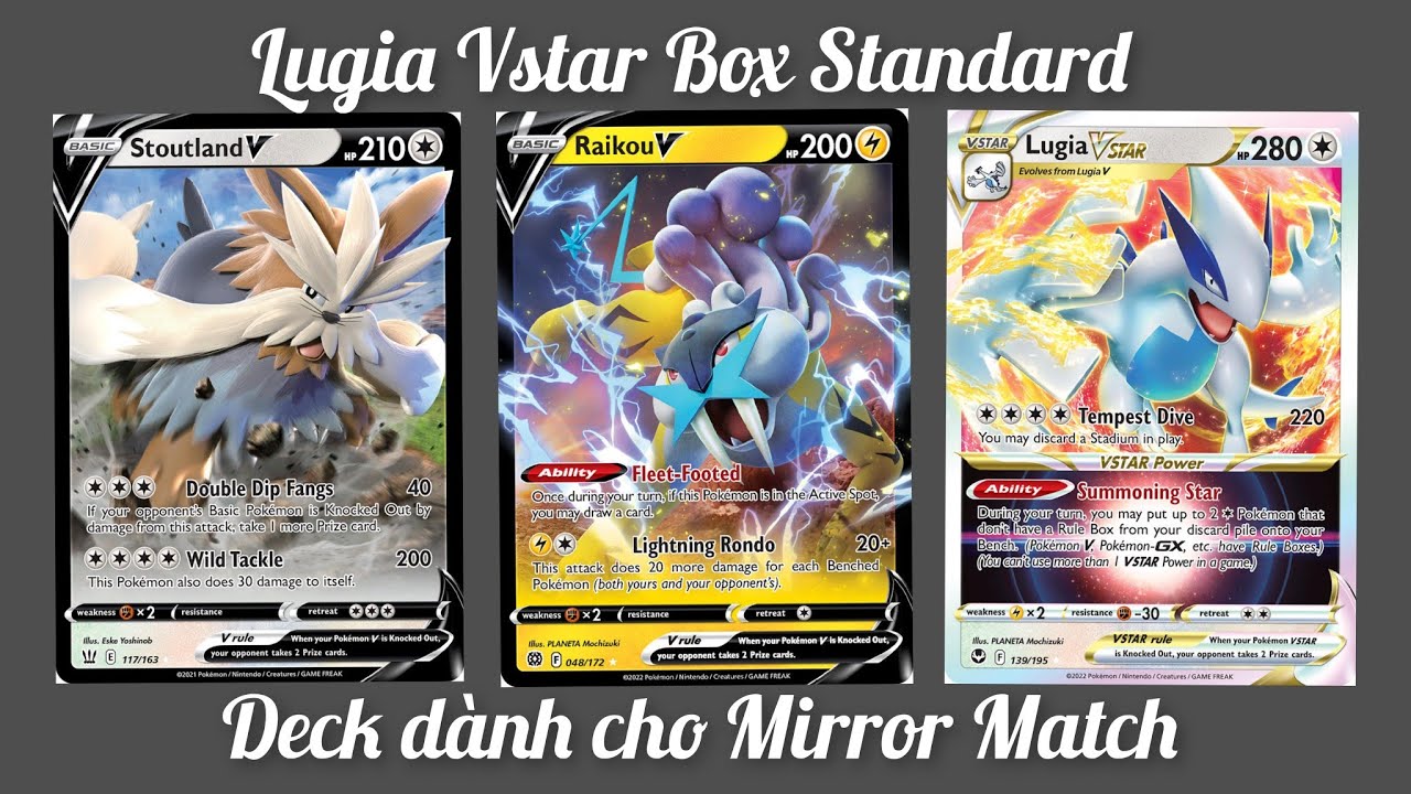 Lugia Vstar / Stoutland V Standard | Counter khi gặp Mirror Match ...