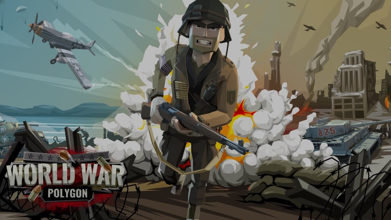 The world war begins..... World war polygon (ww2) Gameplay #1 - YouTube
