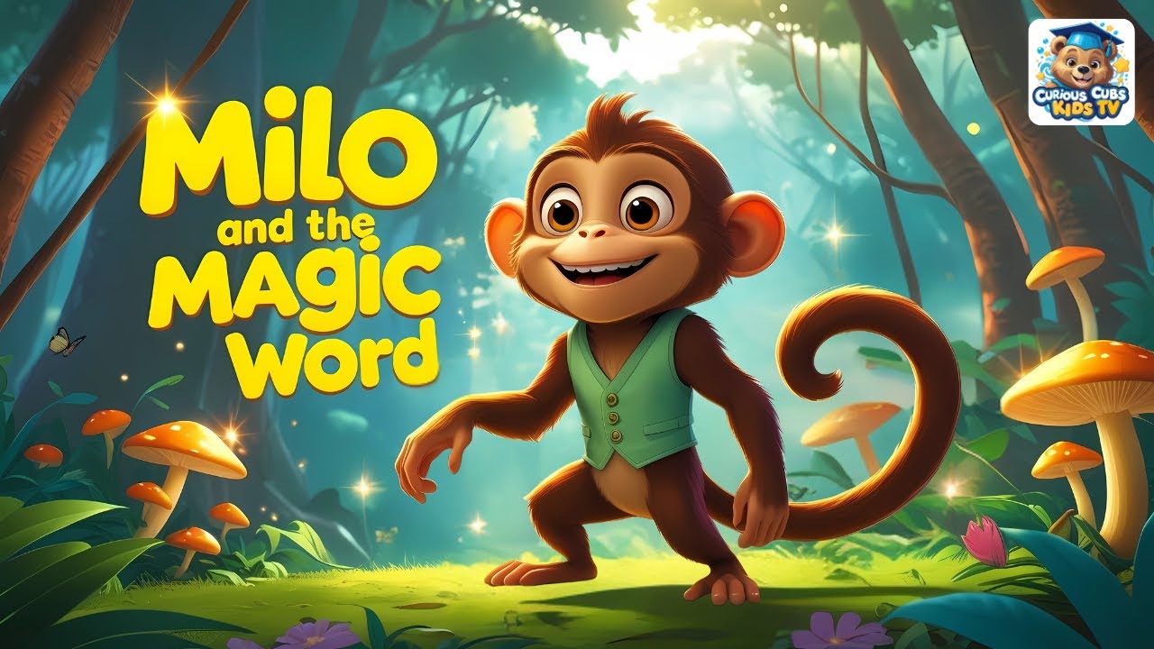 Milo and the Magic Word | Please & Thank You Rhyme for Kids - YouTube