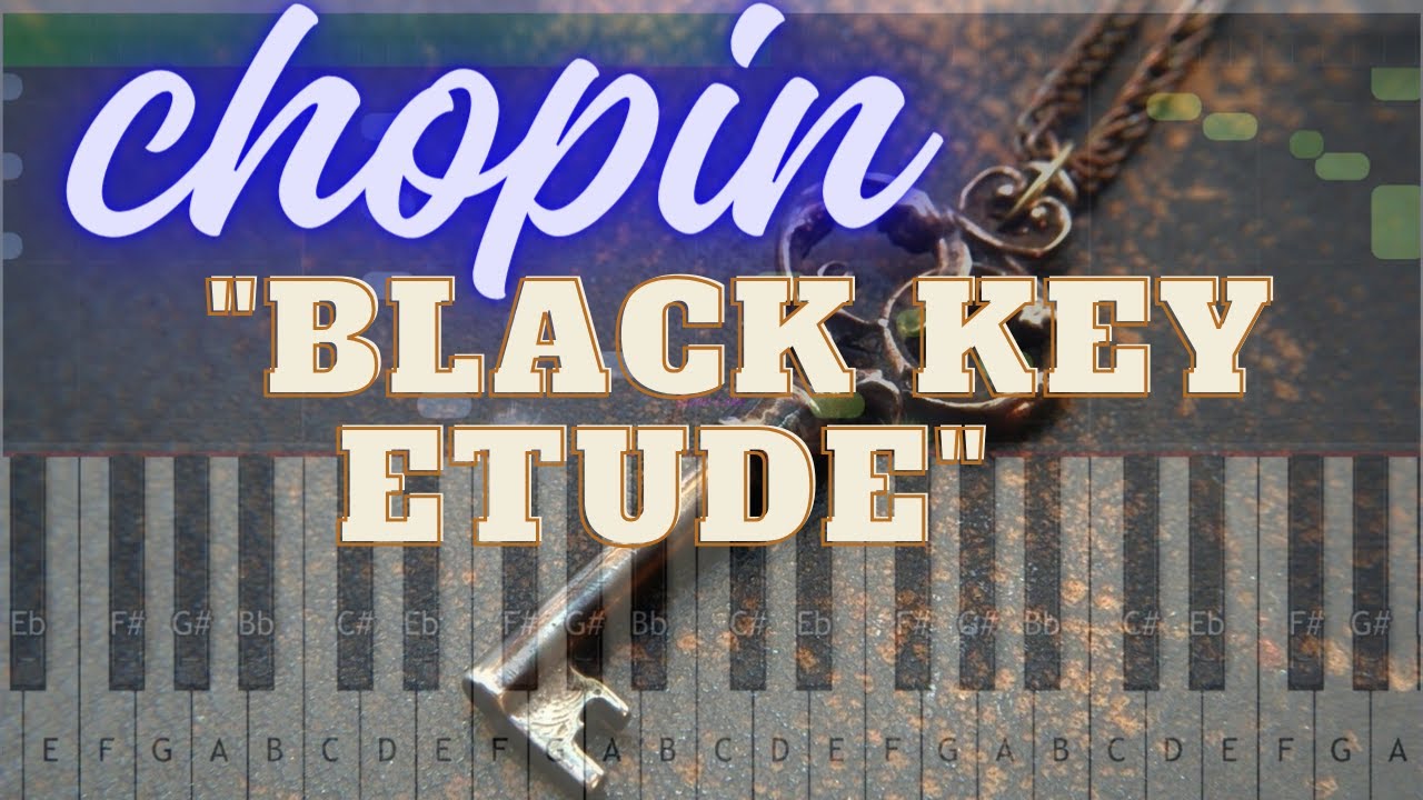 "Black Key Etude" piano tutorial - YouTube