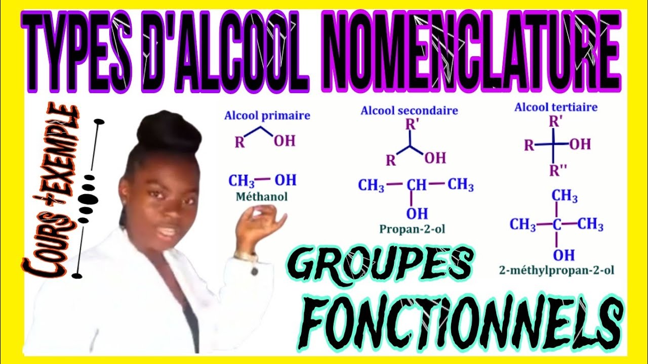 CHIMIE ORGANIQUE 💖TYPES D'ALCOOLS 💛 - YouTube