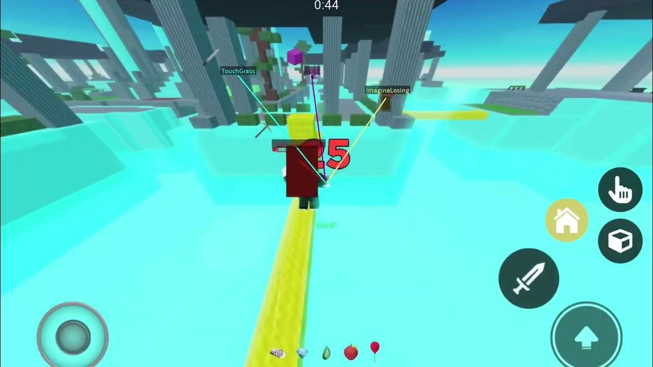 scpeedrunning solos with scriptware ios (ROBLOX bedwars) - YouTube