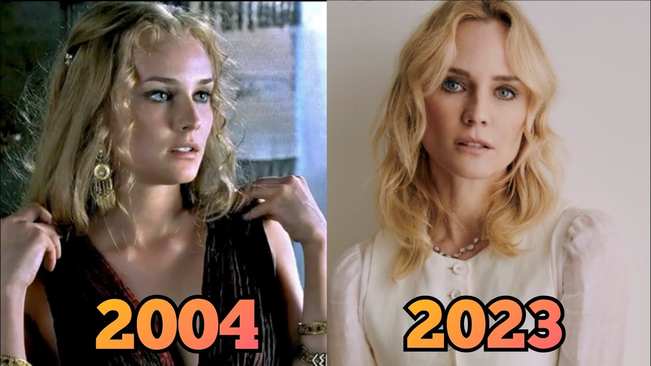 Troy Cast Then and Now (2004 vs 2023) - YouTube