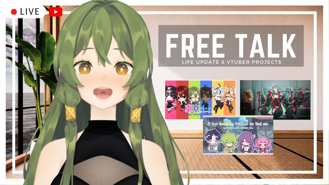 【FREE TALK】Life Update & VTuber Projects【LIRIN】 - YouTube