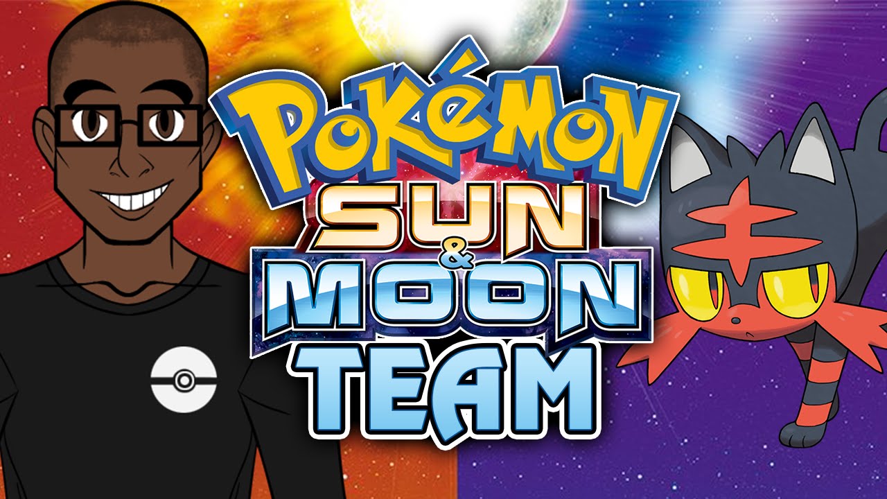 My Pokemon Sun & Moon Team w/ JayYTGamer! - YouTube