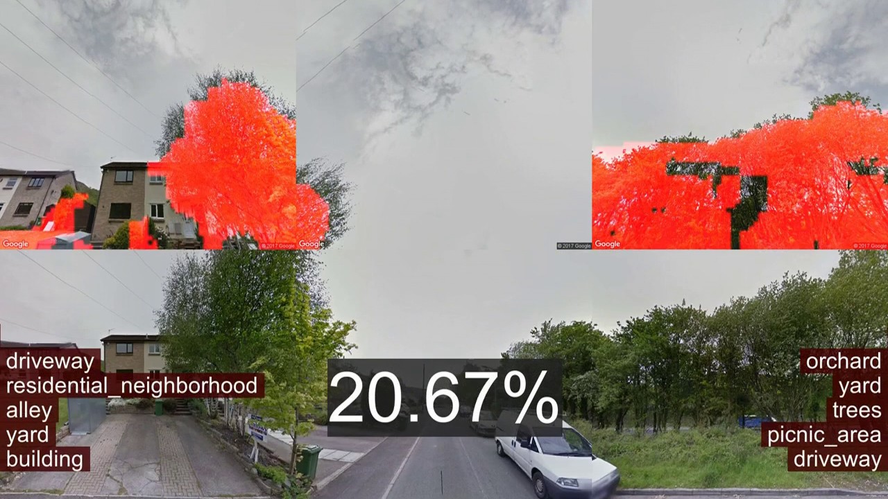 detecting trees using street view images - YouTube