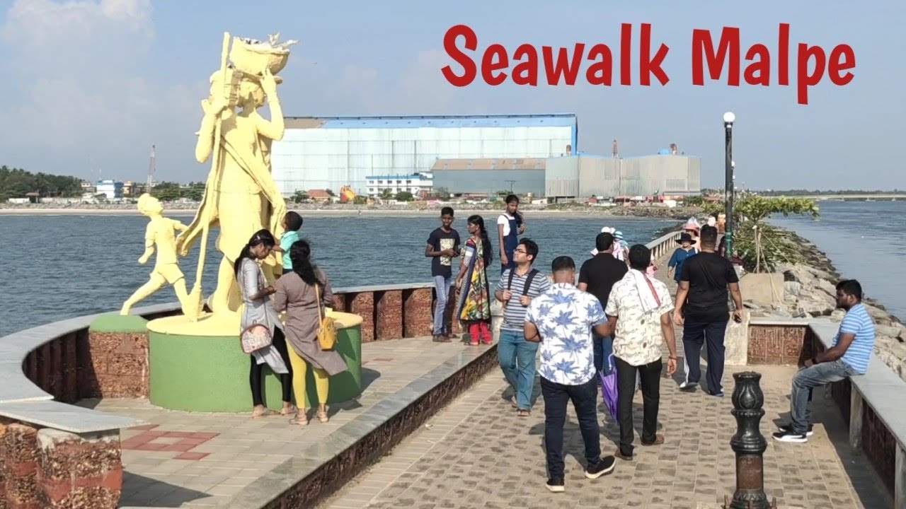 Seawalk Malpe // Malpe Sea Walk // Seawalk in Udupi // Udupi - YouTube