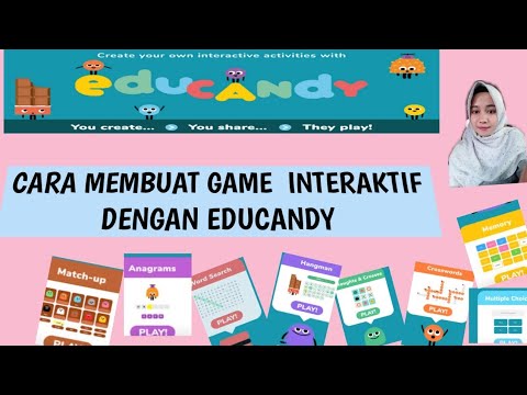 Cara membuat game edukasi interaktif dengan Educandy (mudah dan simpel) - YouTube